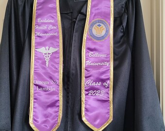 Custom Sarape Graduation Stole, Personalized Stole, - Etsy