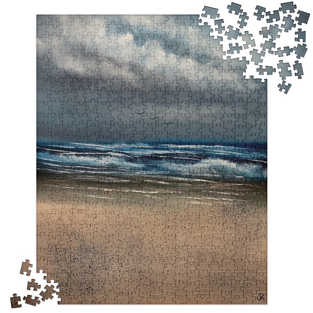 Oregon Coast Seascape Jigsaw Puzzle - Etsy