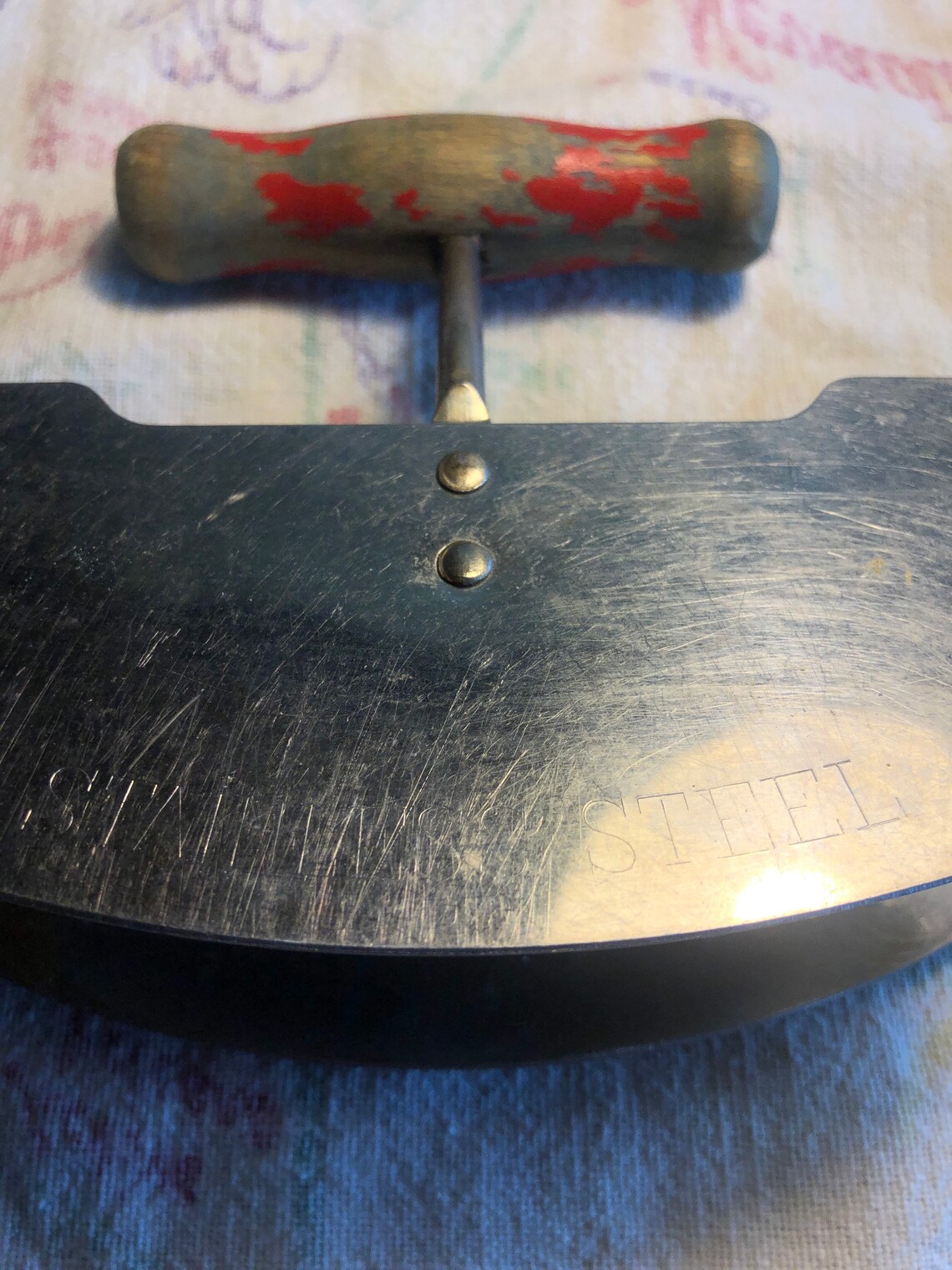 Vintage Double Bladed Pastry Cutter - Etsy