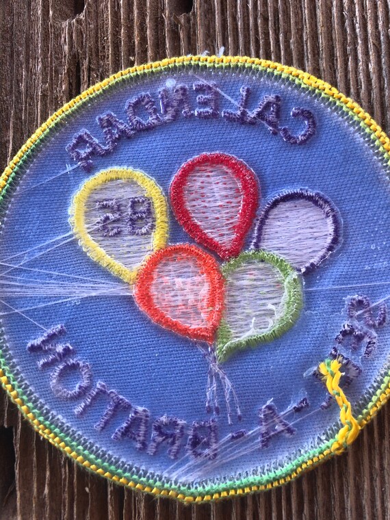 Vintage Girl Scout patch calendar celebration circa 1… - Gem