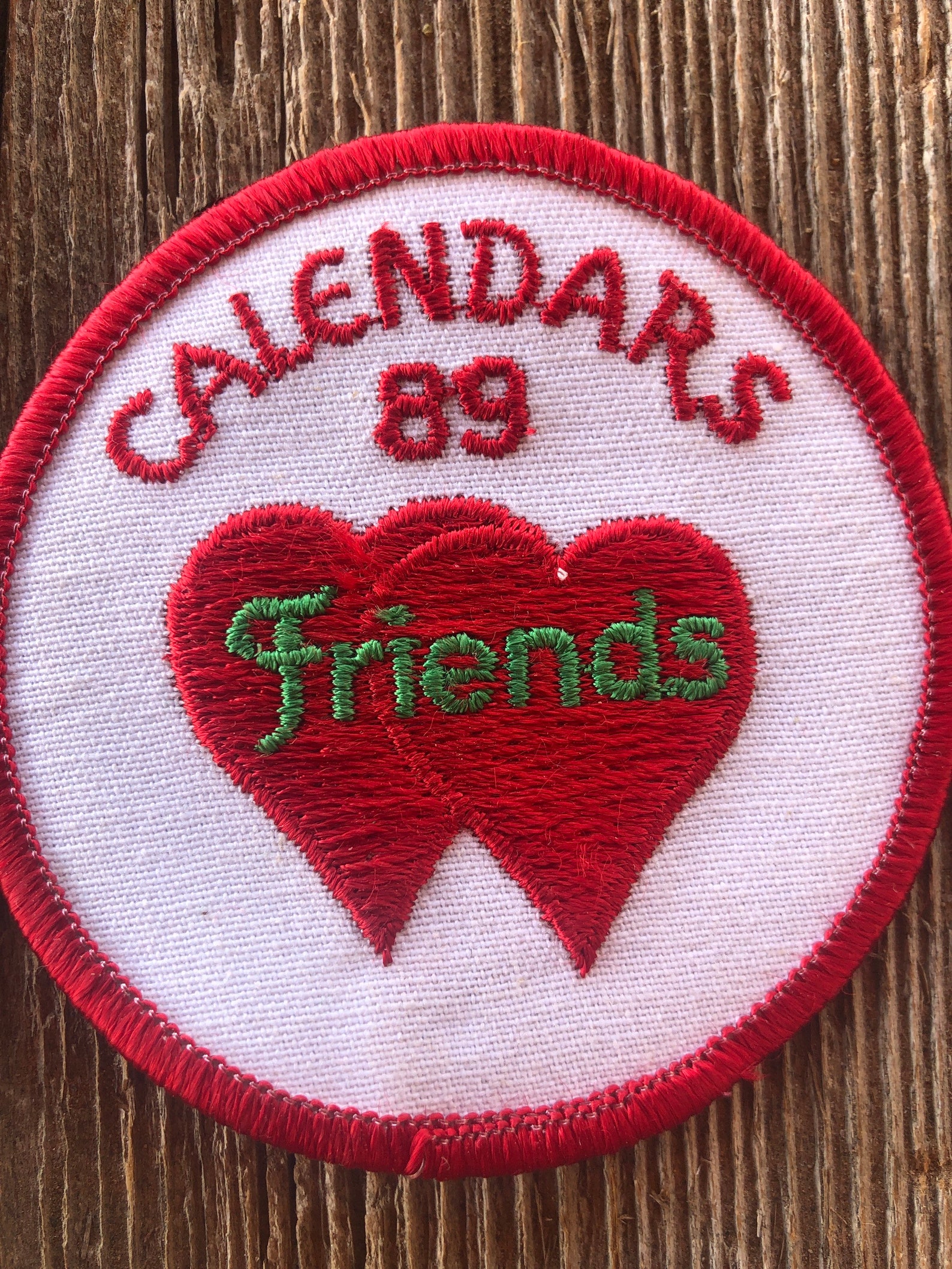 Vintage Girl Scout Patch Second 1989 "friends" - Etsy