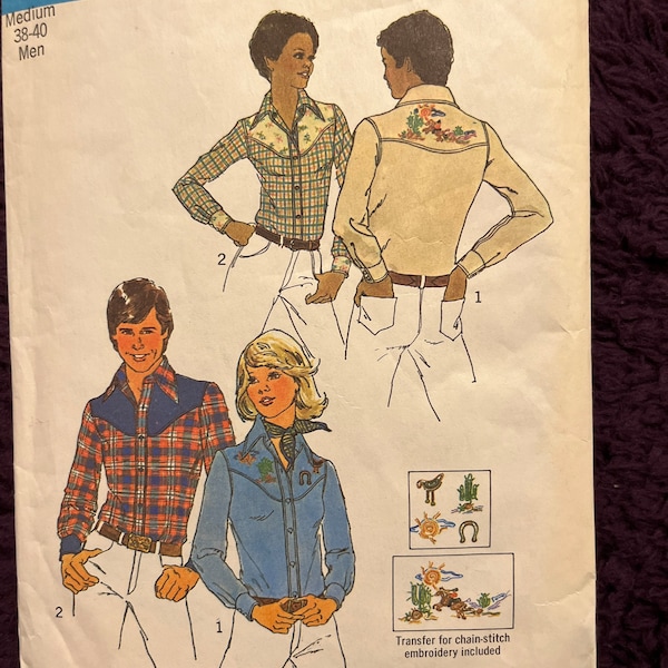 Western Yoke Embroidery - Etsy