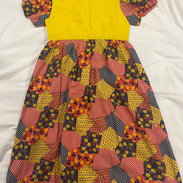 Patchwork Dress - Etsy