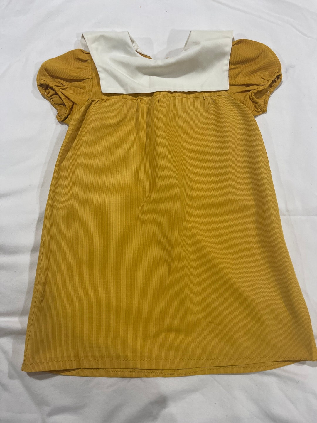 Vintage Handsewn 70's Little Girl/toddler Dress in a Lightweight ...