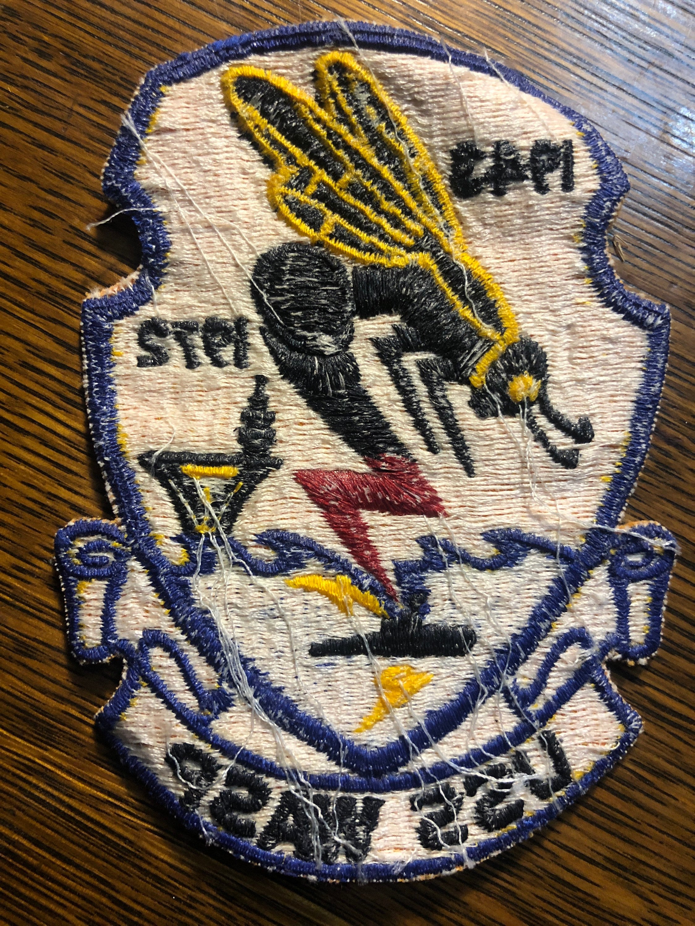 Vintage USS WASP Patch - Etsy