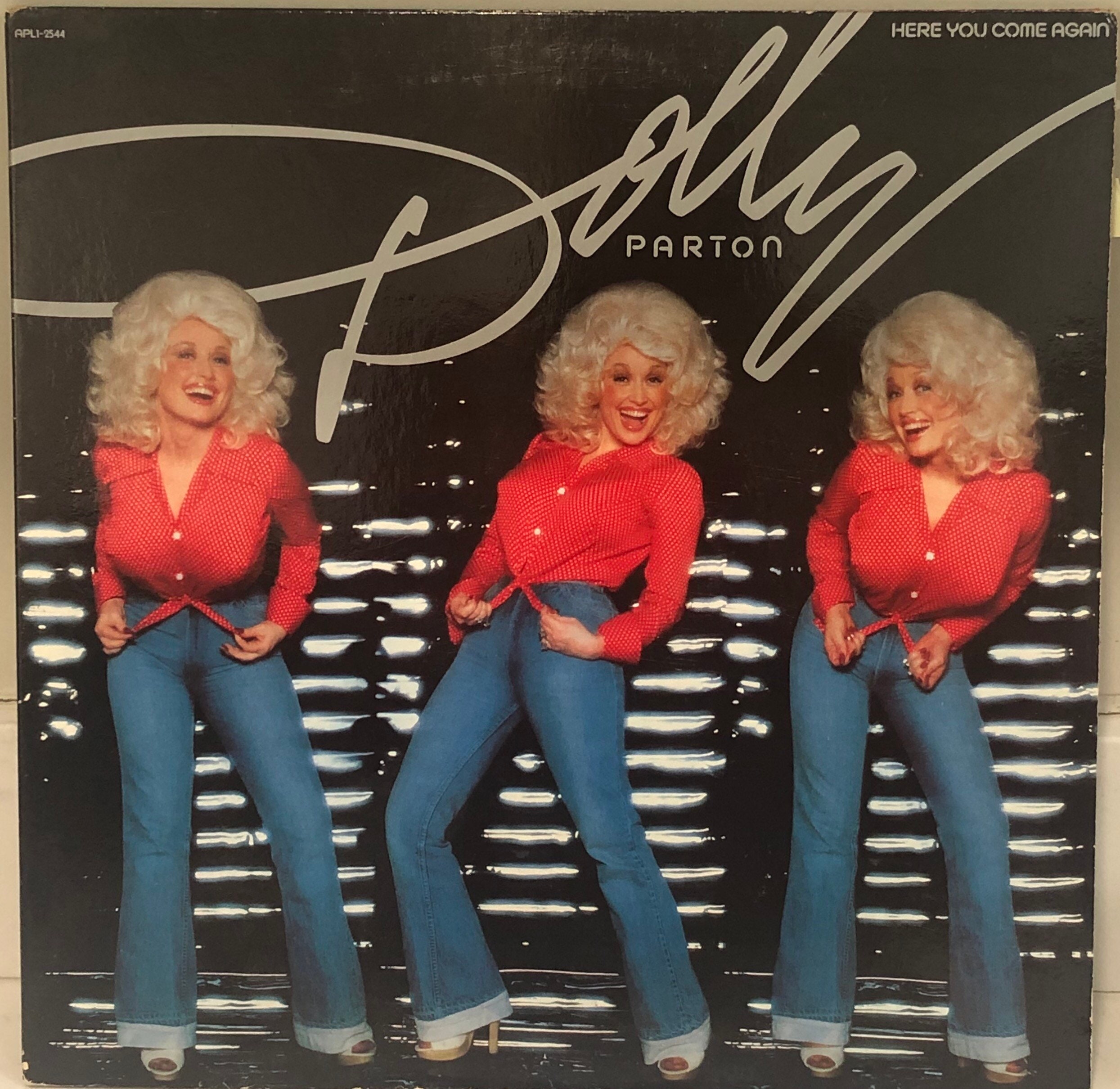 Dolly Parton Vinyl Album Here You Come Again 1977 Etsy