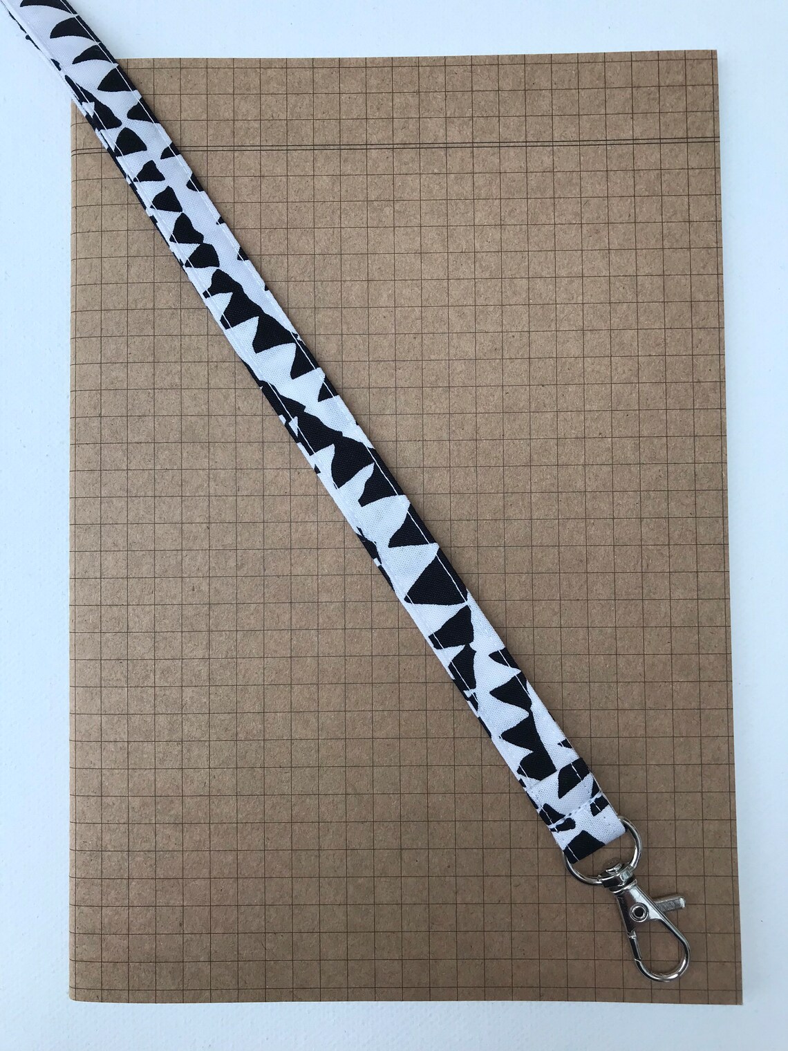 Shark Teeth Fabric Lanyard - Etsy