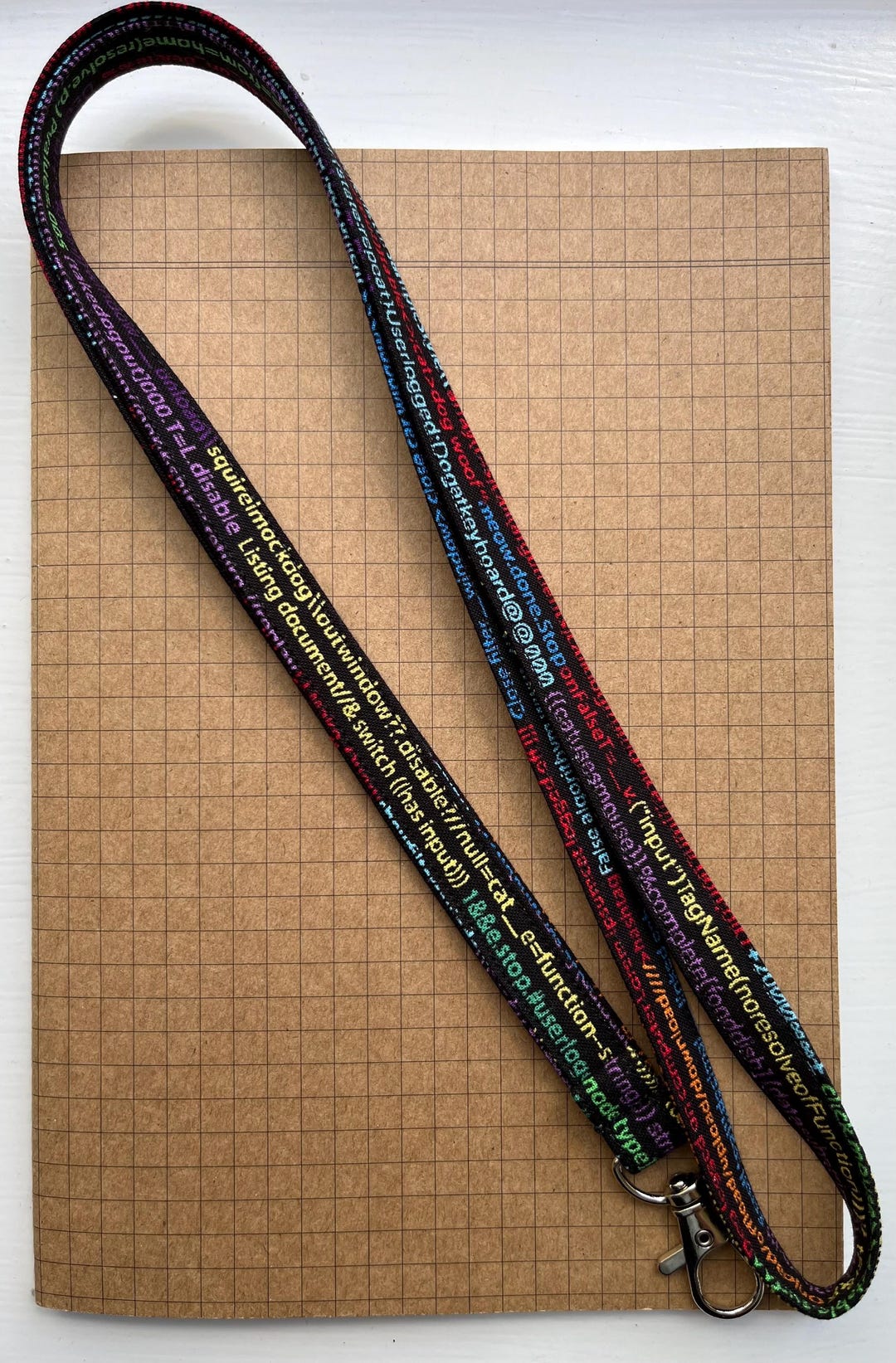 Programming Code/ Computer Fabric Lanyard - Etsy