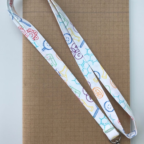 Microbes/ Biology/ Science/ STEM Fabric Lanyard - Etsy