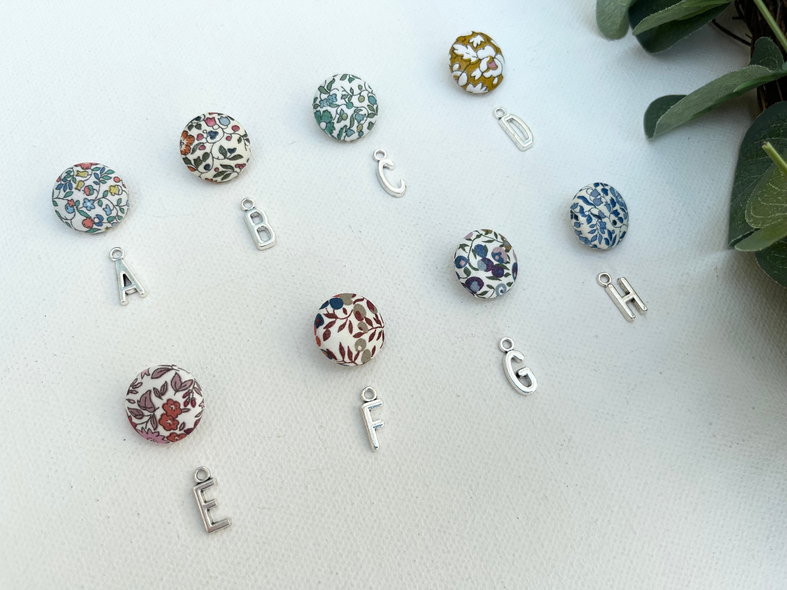 Pick and Mix Liberty Fabric Buttons - Etsy