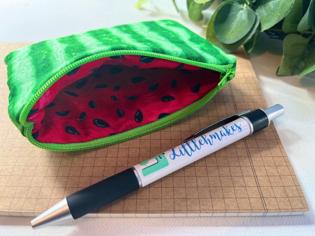 Coin Purse/ Card Pouch - Watermelon Fabric - Etsy