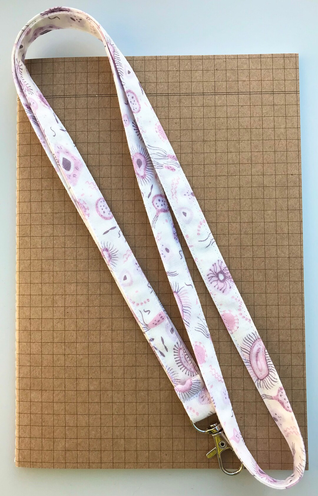 Microbes/ Biology/ Science/ STEM Fabric Lanyard - Etsy UK