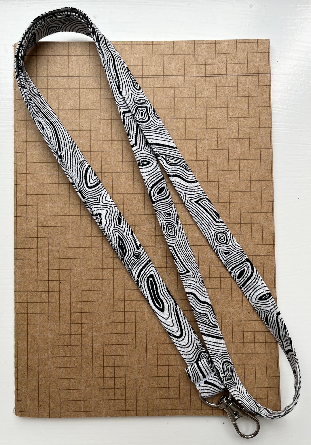 Geodes/ Geology Fabric Lanyard - Etsy