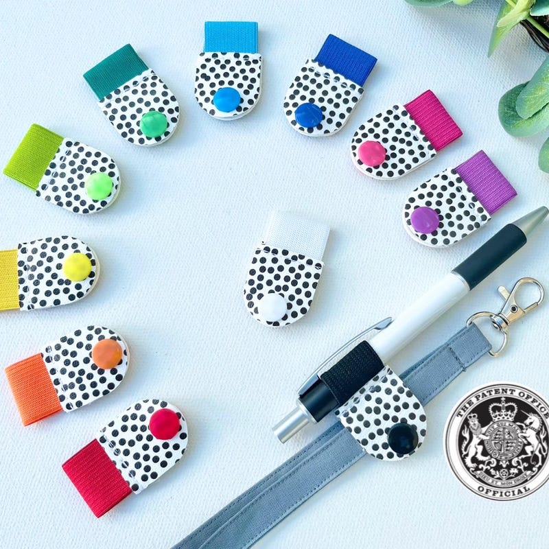 Leather Snap Id Holder - Etsy UK