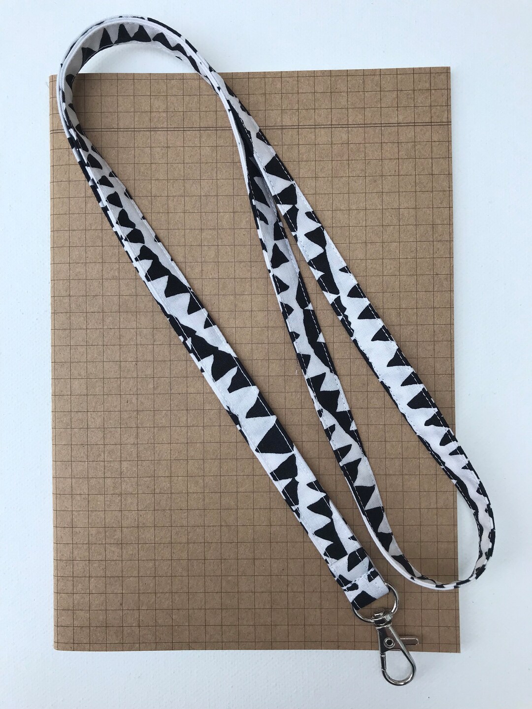 Shark Teeth Fabric Lanyard - Etsy