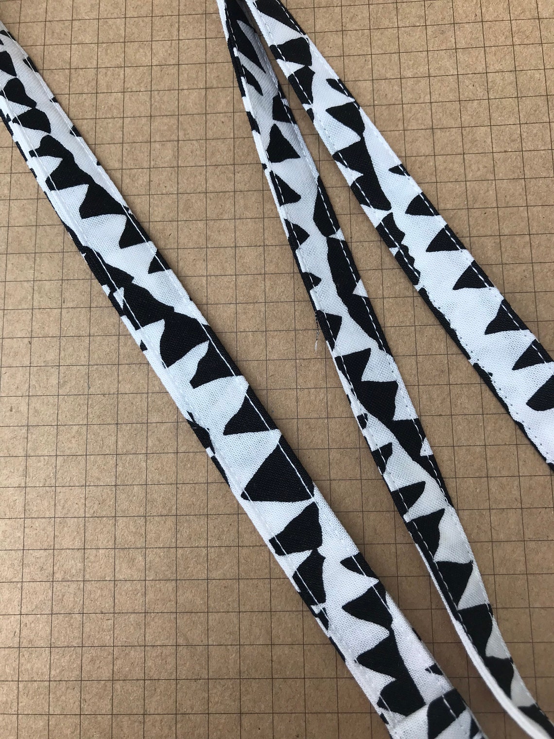 Shark Teeth Fabric Lanyard - Etsy