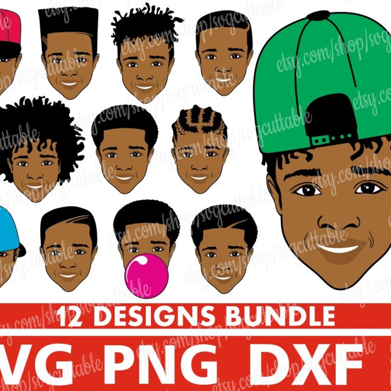 African Man Svg - Etsy