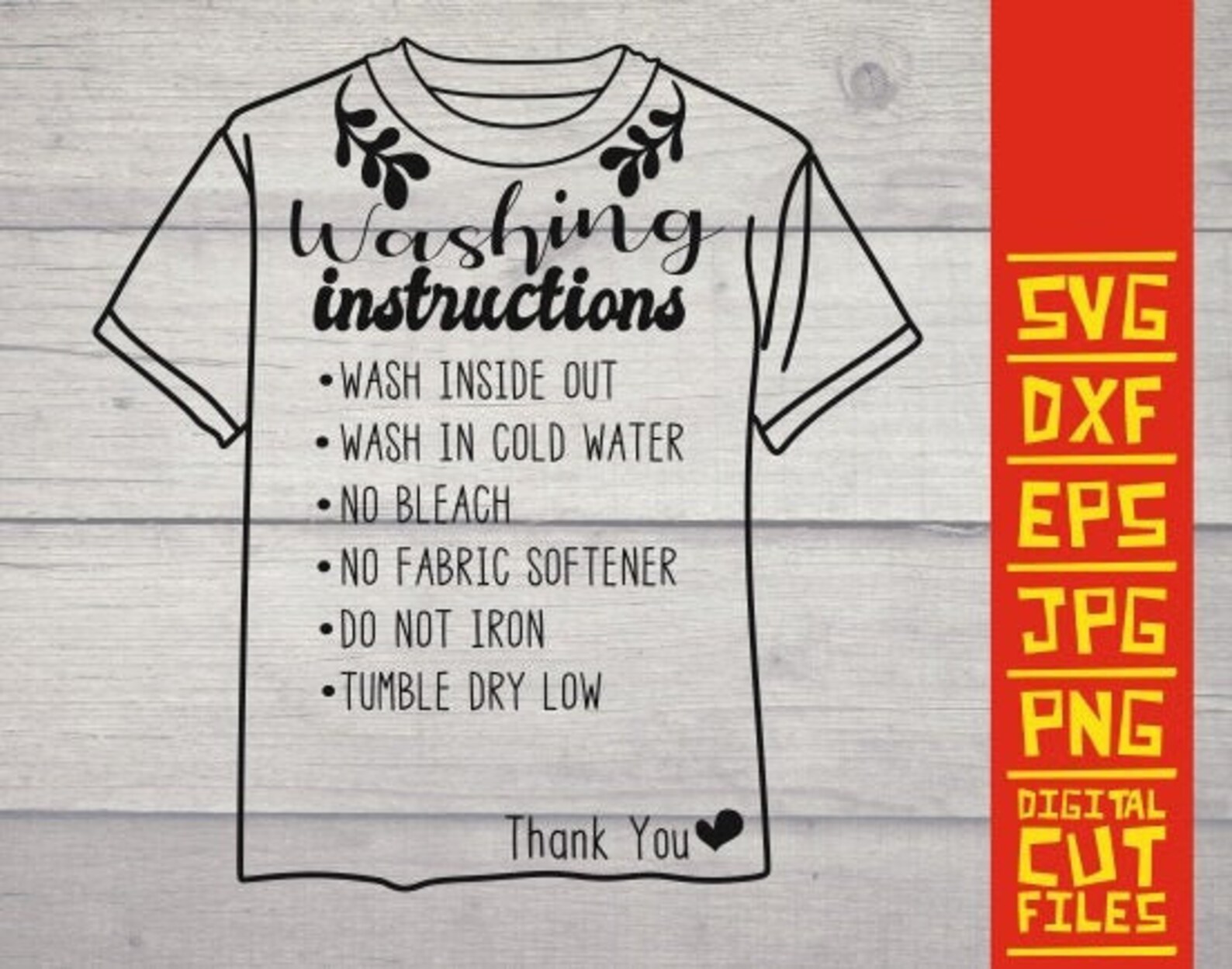 14x Care Card Bundle Svg, Care Instruction Cards, Decal Application Svg ...