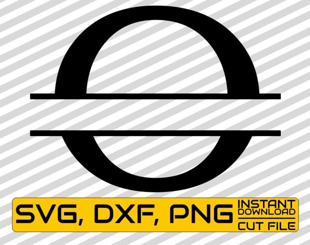 Split Letter Monogram Svg, Letter O Svg ,calligraphy Vector, Font Svg ...
