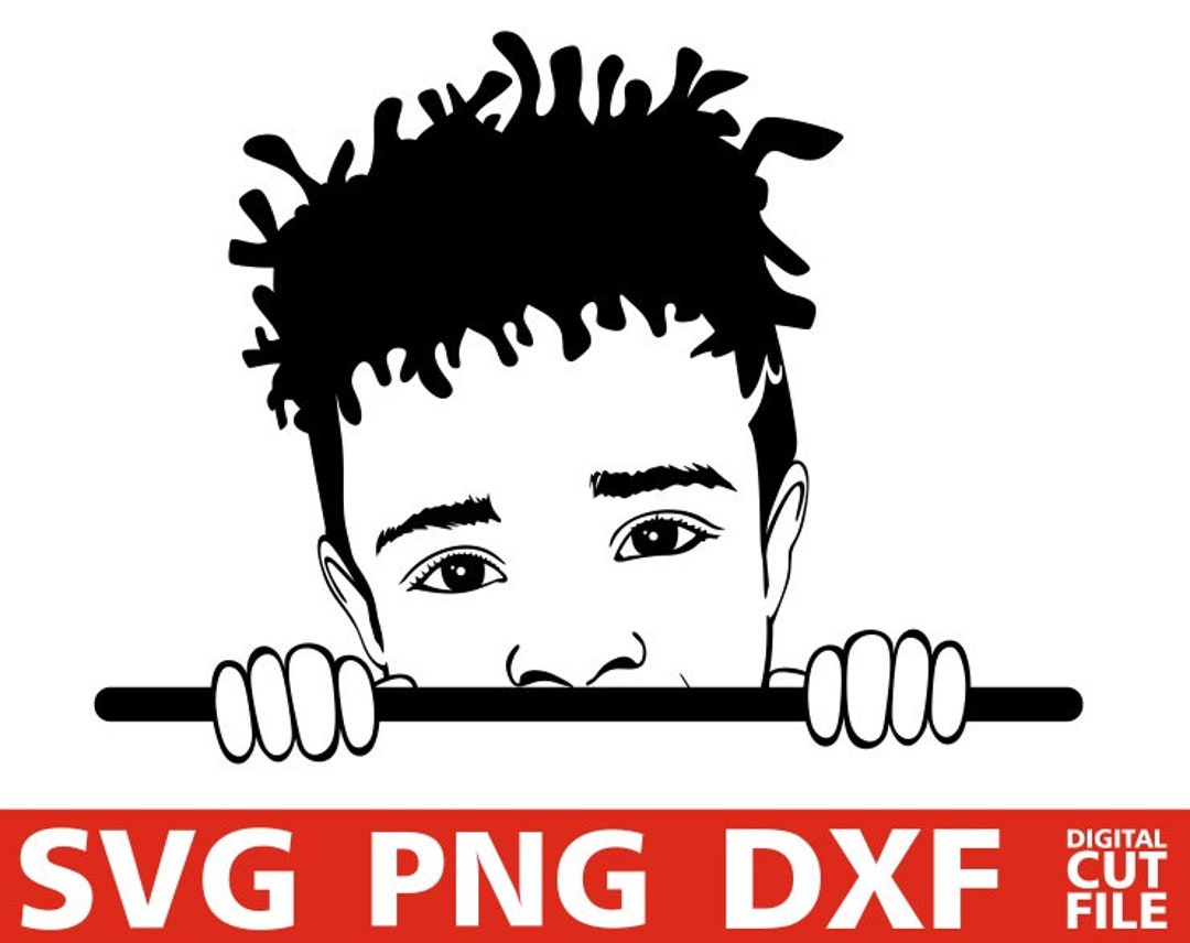 Peeking Boy Svg, Afro Hair Svg, Peek a Boo Black Boy,black Kids Svg ...