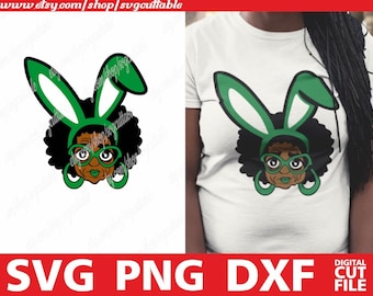 Easter Svg, Bunny Girl Svg, Bunny Ears Svg, Easter Svg, Bunny Svg ...