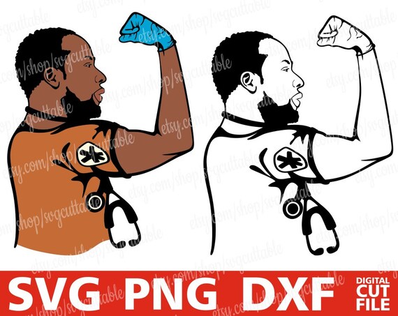 Strong Paramedic Man svg Hospital svg Beard Man svg Nurse | Etsy