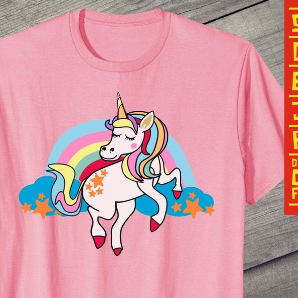 Unicorn Rainbow Svg - Etsy