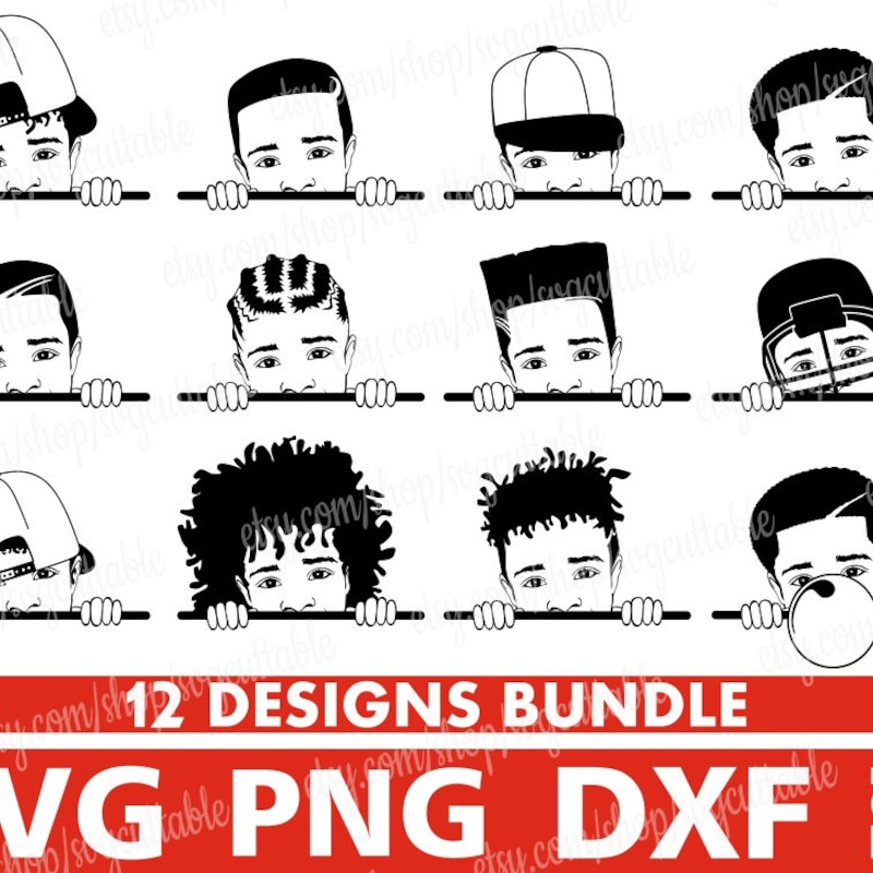 Black Boy Svg - Etsy