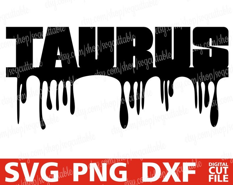 Taurus Svg Zodiac Sign Svg Dripping Svg Black Woman Svg - Etsy