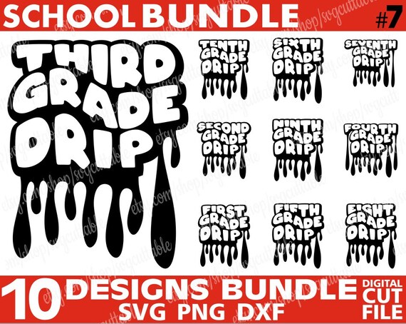 10x School Svg Bundle Teacher Svg Back to School Svg First - Etsy