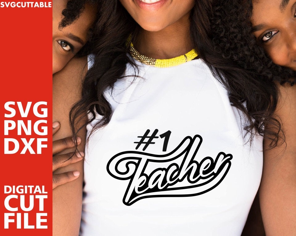 No.1 Teacher svg Graduation svg College School svg Class | Etsy