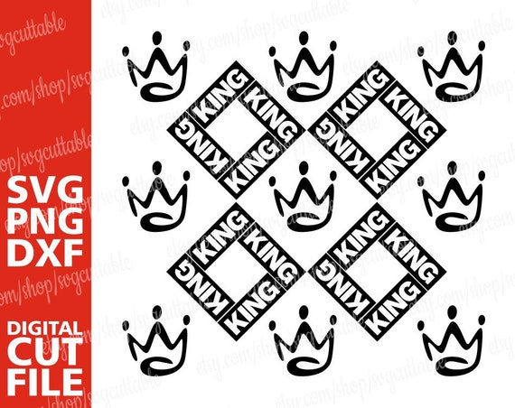 King Svg Black King Svg Black Man Svg Daddy Svg | Etsy
