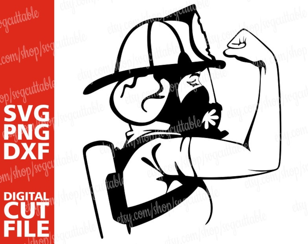 Firefighter Black Woman Svg, African, Black Girl Magic, Strong Woman ...