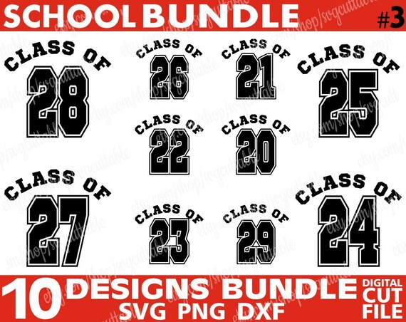 10x Class of Svg Bundle Teacher Back to School Svg First - Etsy