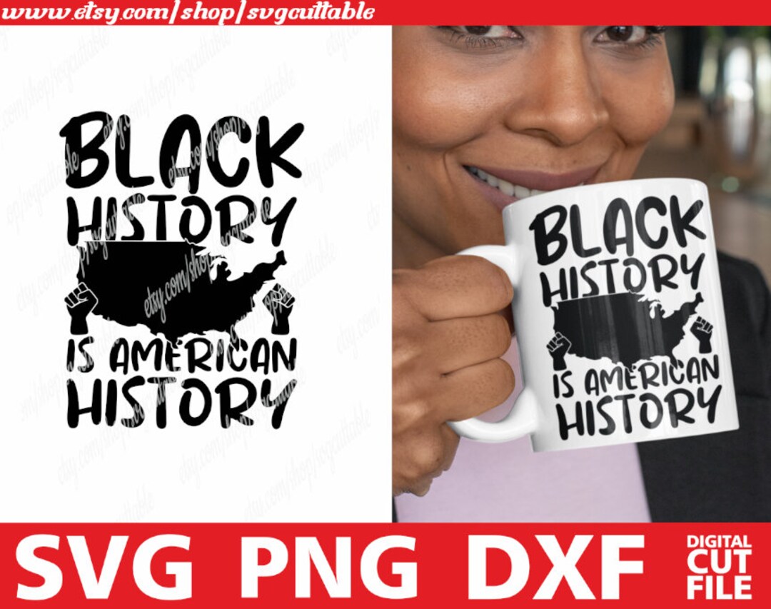 Black History is American History Svg, African American, Afro Svg ...