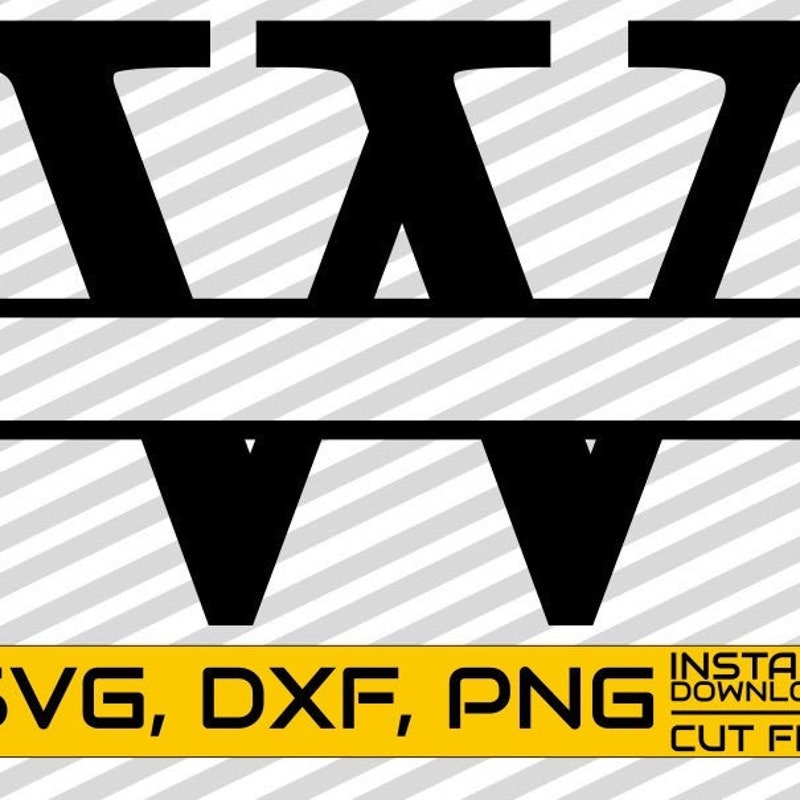 Svg Letter W - Etsy