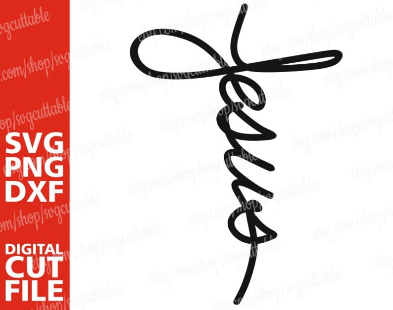 Jesus Svg Christian Svg Bible Svg Cross Svg Religious | Etsy