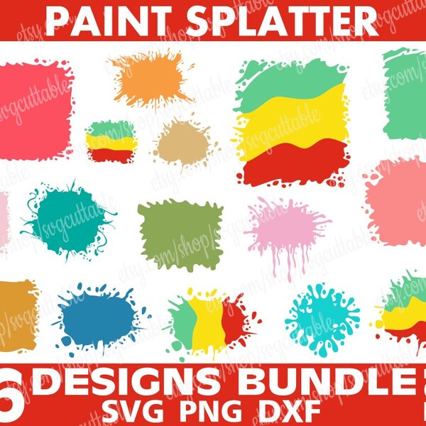 Paint Splash - Etsy