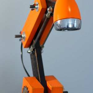 Dieselpunk - Loft - Industrial - Table Lamp Bicycle - Etsy