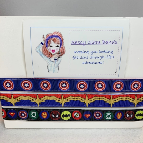Superhero Headband - Etsy