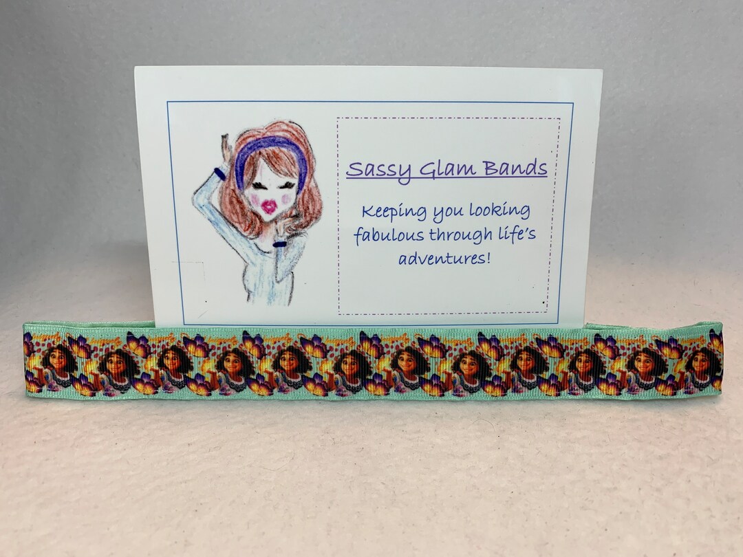 Mirabel, Flowers, and Butterflies Inspired by the Movie Encanto on Pale ...