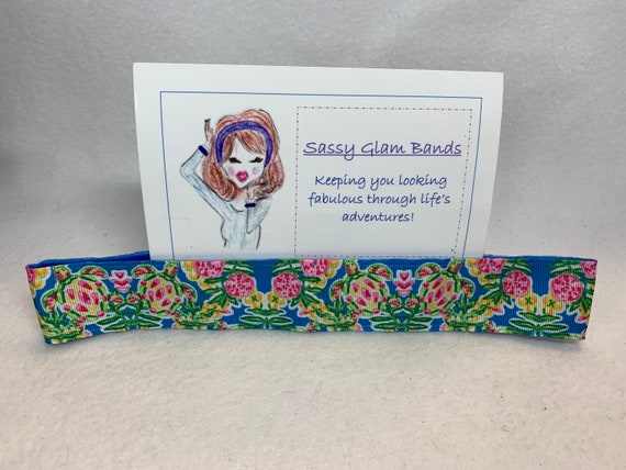 Pink Yellow and Green 'preppy Sea Turtles' and Flora | Etsy