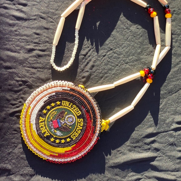Beaded Medallion - Etsy