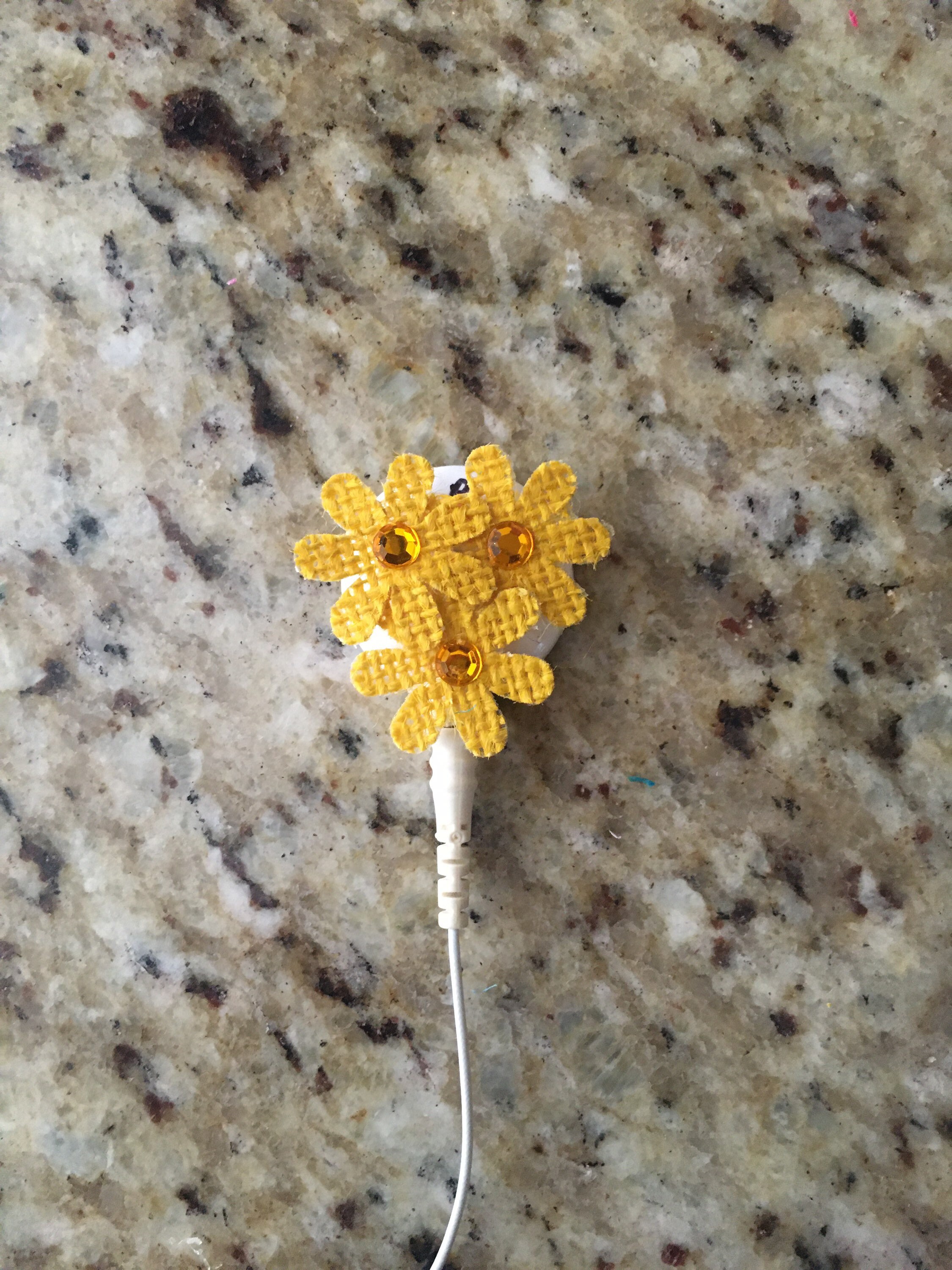Cochlear Implant Decor for Kids Colored Burlap Flowers - Etsy.de