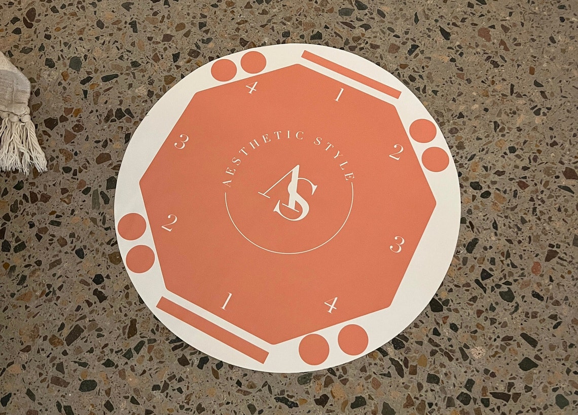 Before & After Photo Floor Decal Sticker Aesthetics Clinic - Etsy