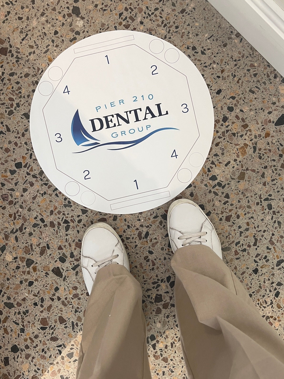 Before & After Photo Floor Decal Sticker for Hard Floors| Aesthetics ...