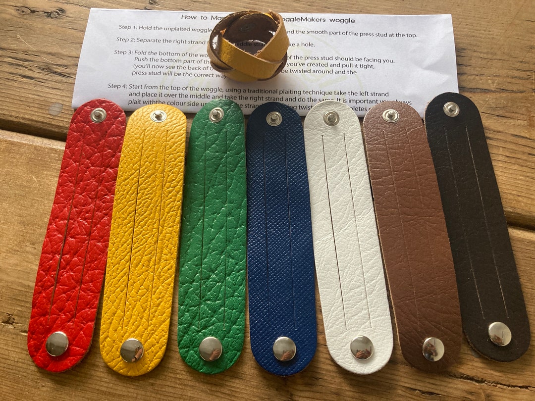 Handmade Leather Scout Woggle DIY Activity Pack - Etsy