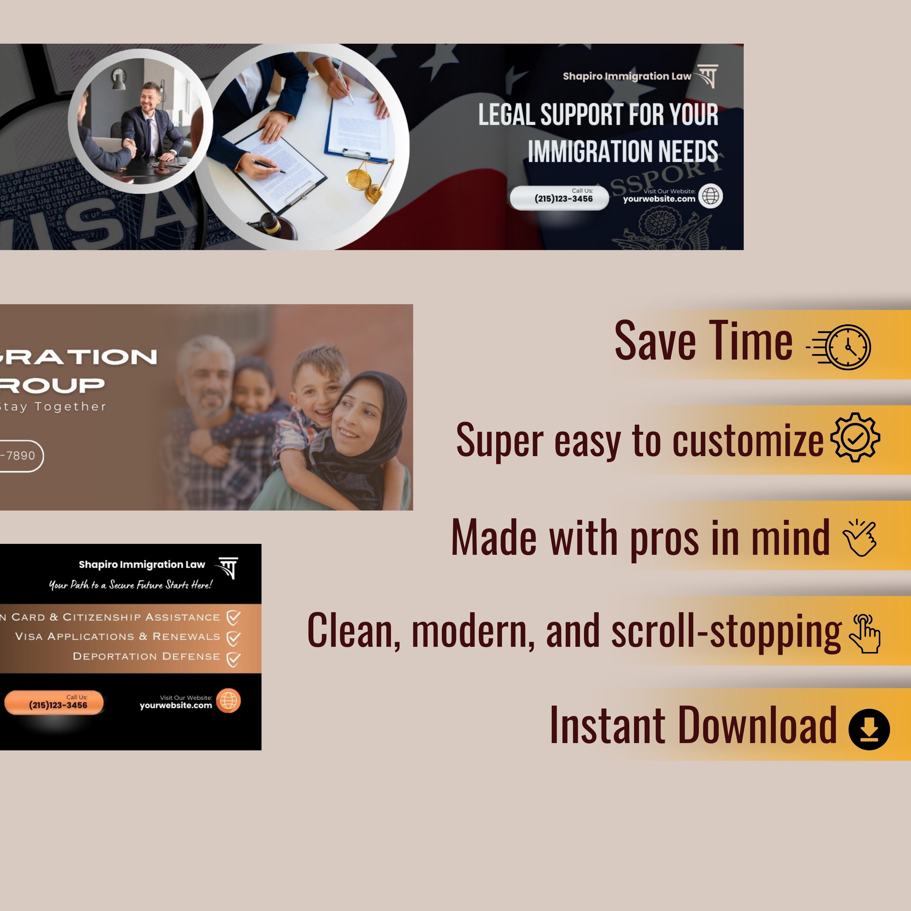 Linkedin Banner Templates for Lawyers – 3 Editable Canva Designs ...