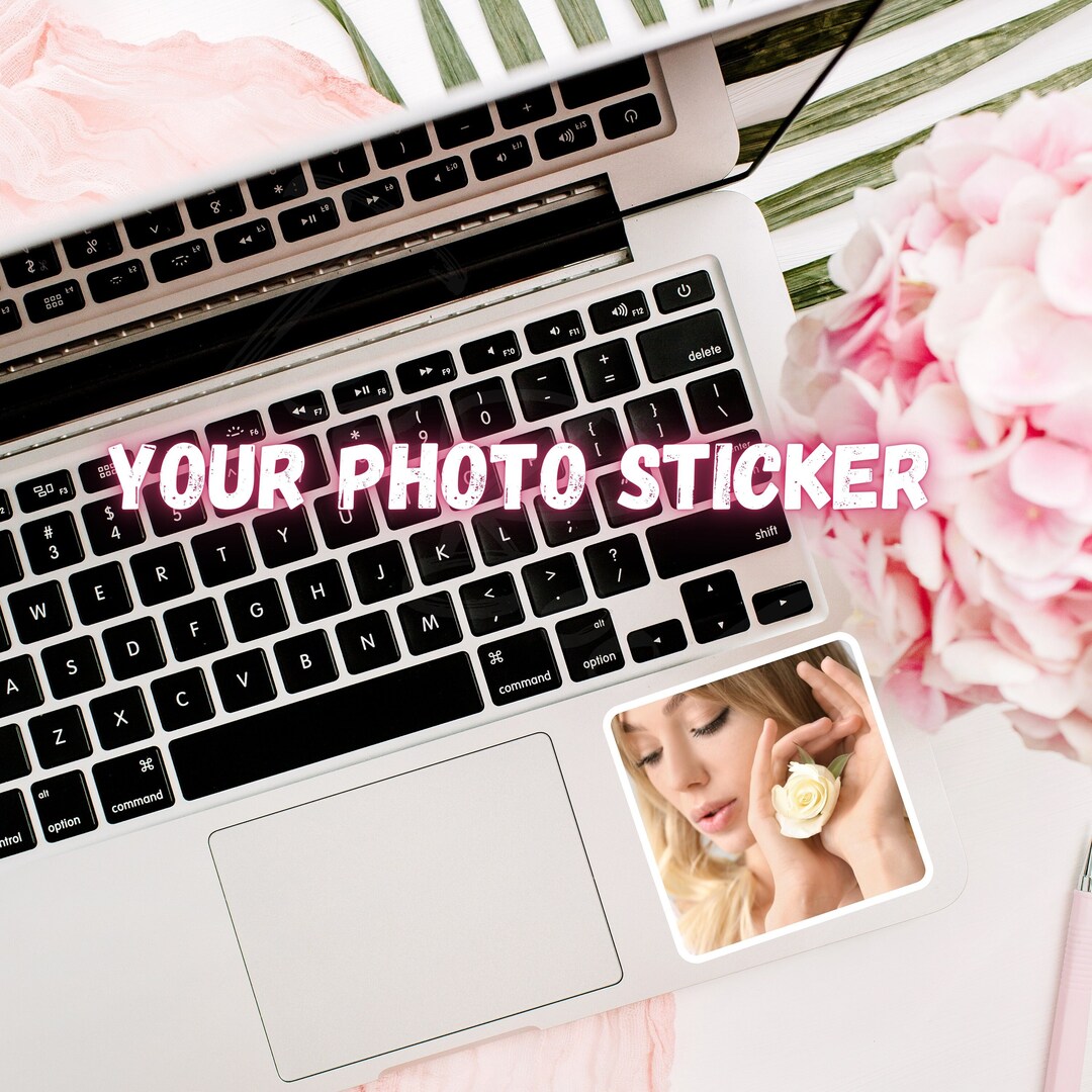 Personalized Photo Sticker, Logo Label Decal, customize Your Laptops ...