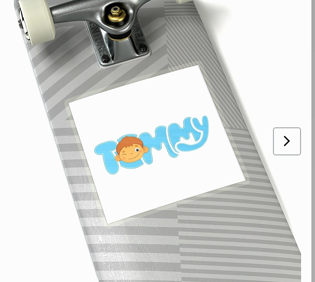 BLUEY Name Sticker Sheet Back to School Decal, Gift for Friends ...